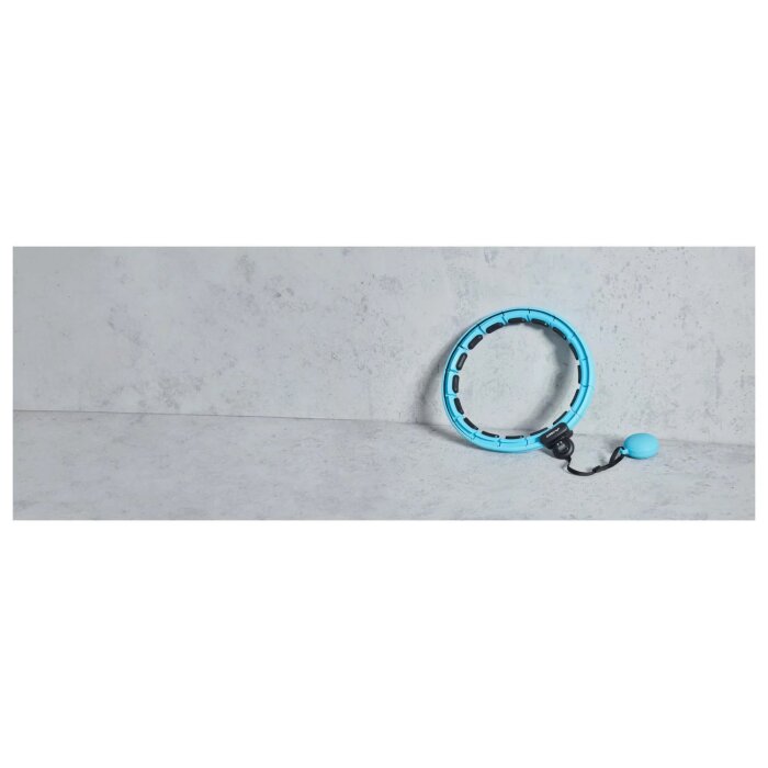 CRIVIT Hula-Hoop-Reifen mit Gewicht, mit LED-Display und Zählfunk